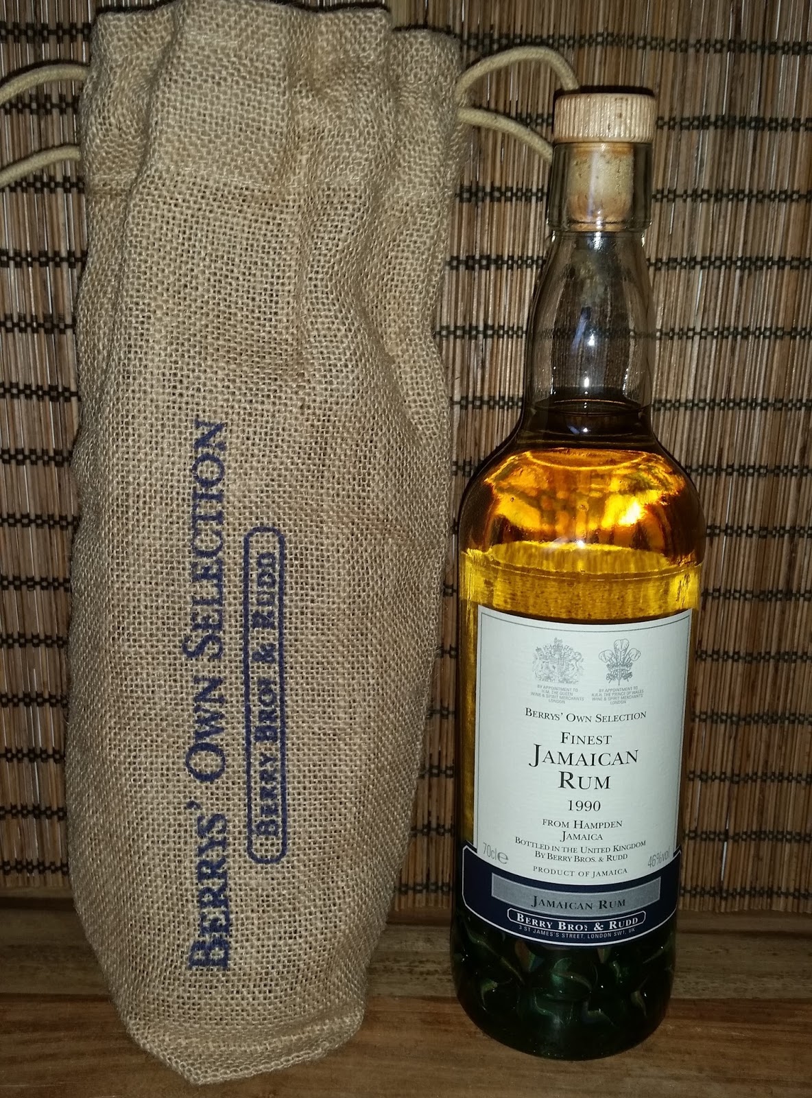 Barrel-Aged-Mind: Berry Bros & Rudd Finest Jamaica Rum Hampden ...