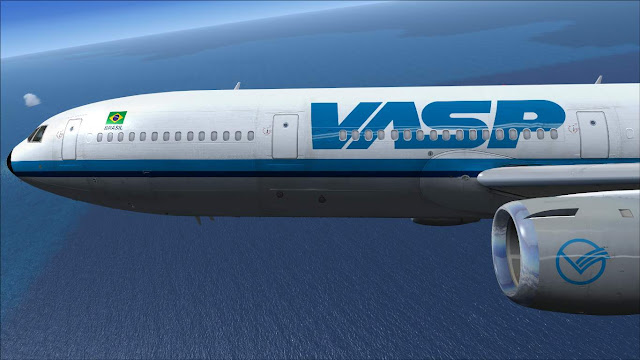 Texturas Brasileiras: Vasp PP-SOM McDonnell-Douglas DC-10-30
