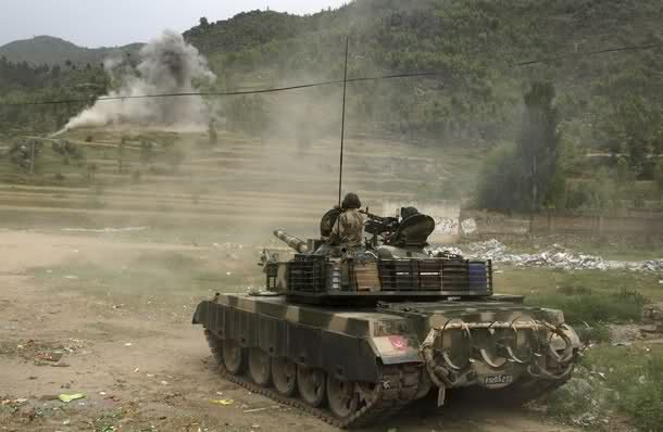 Tanks of Pakistan Army in FATA | Pakistan Military Review