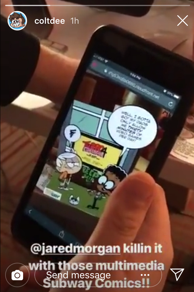 NickALive!: Subway Launches 'The Loud House' Multimedia Comic Kids Meal ...