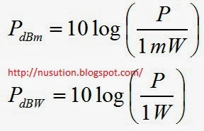 Perbedaan dB, dBW, dBm, dBi Jaringan Komputer ~ Catatan Online nunung