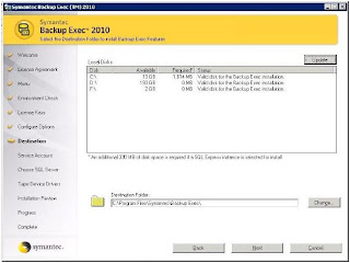 System Admin: Symantec Backup Exec: Step By Step guide to download and ...