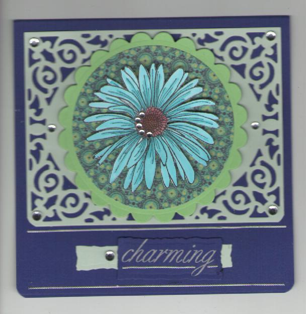 Paper & Ink with Mulberry Mindy: Charming Daisy Filigree