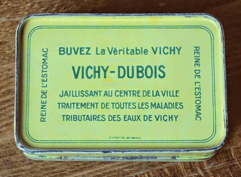 La boîte de bonbons: Pastilles Vichy - (140V)