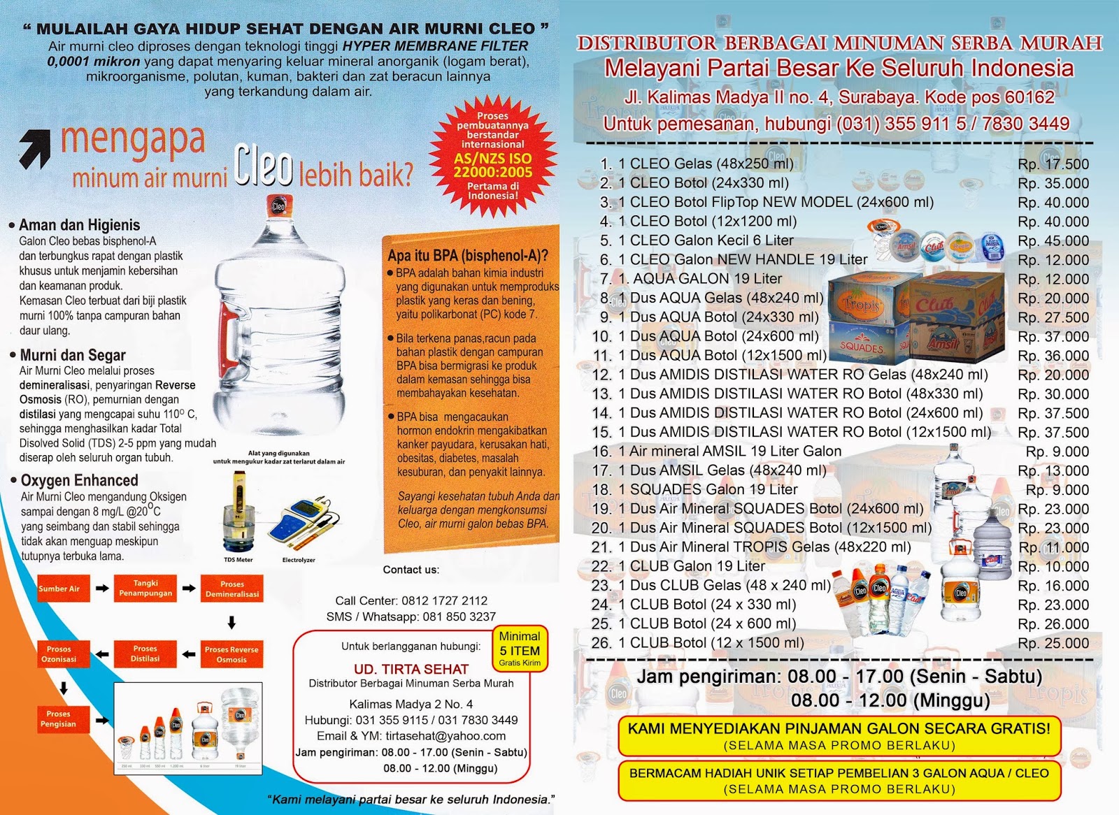 UD Tirta Sehat Distributor Serba Minuman Murah : Distributor Sari Buah ...