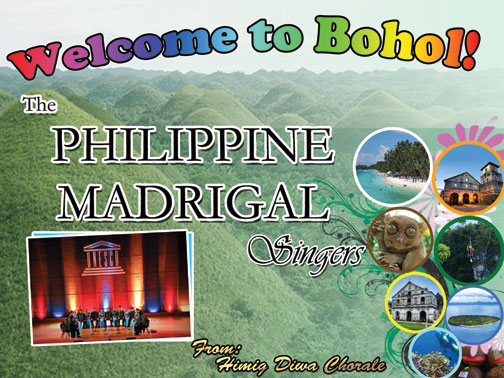 Welcome to Bohol The Philippine Madrigal Singers | Tambay Arts