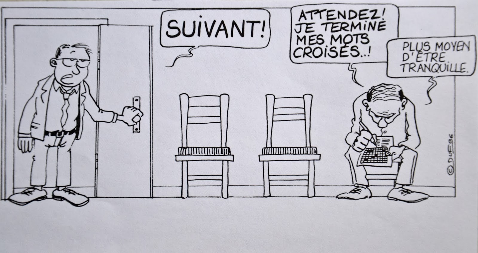 Mots de patients: SALLE D'ATTENTE