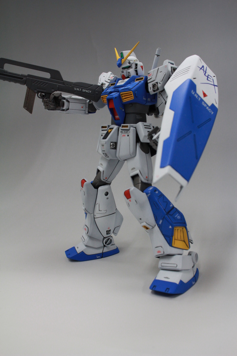 GUNDAM GUY: MG 1/100 RX-78NT-1 Gundam Alex - Custom Build