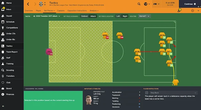 Tweebier's 3-2-3-2 Plug and Play Tactic for Football Manager 2017 | FM ...