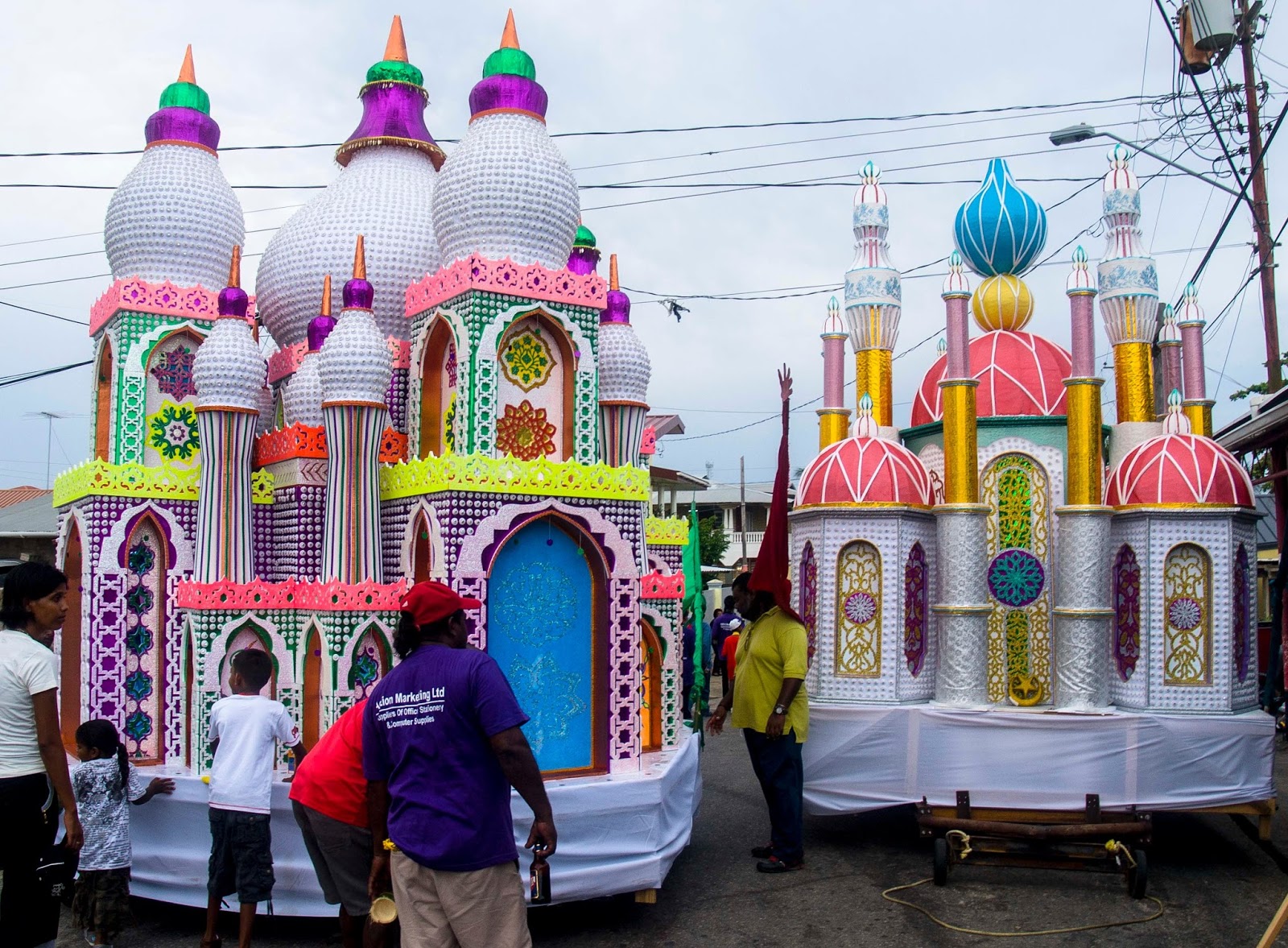 TRINI SOUTHWESTERN LIFESTYLE: Ten Days of Muharram: The Cedros Hosay