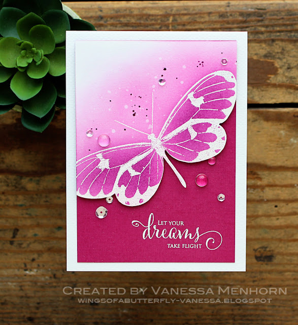 wings of a butterfly: Butterfly Card