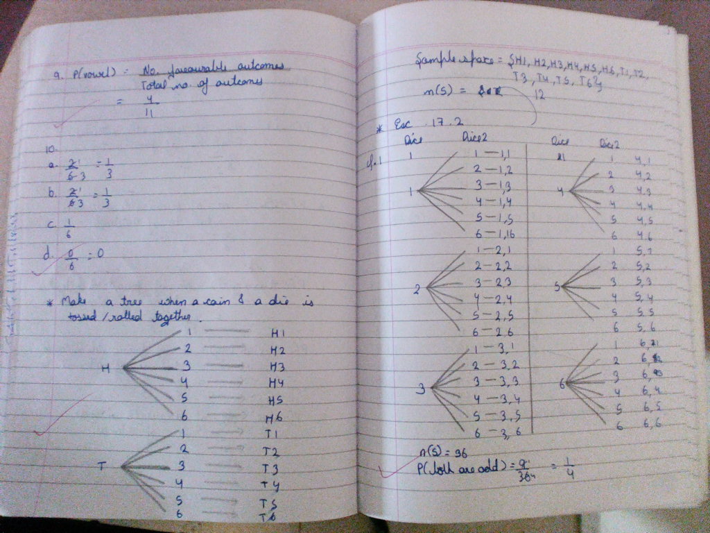 PIS VADODARA STD 8: grade 8 probability