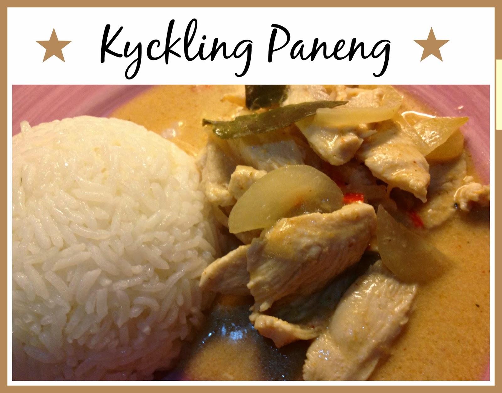 Linda´s Goda: Kyckling Paneng