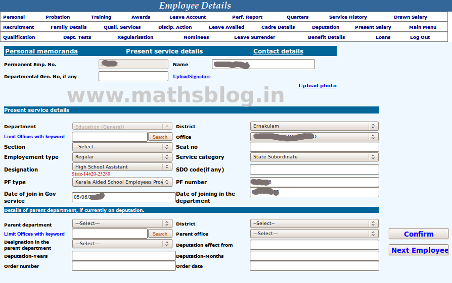 KERALA GOVT SERVICE: SPARK