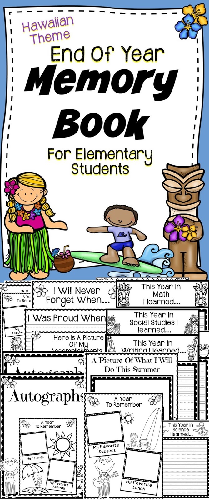 The Best of Teacher Entrepreneurs: End Of Year Memory Book