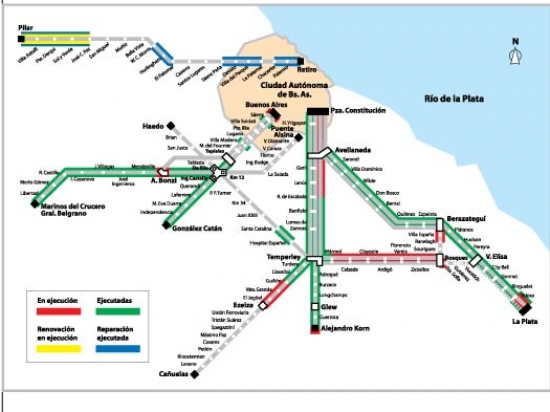 CRÓNICA FERROVIARIA: LÍNEA ROCA: VÍAS, SEÑALIZACIÓN Y ELECTRIFICACIÓN ...