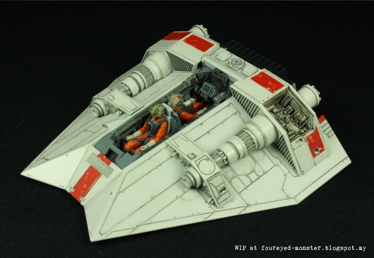 Art and Musings of a Miniature Hobbyist: Star Wars Snowspeeder [WIP ...