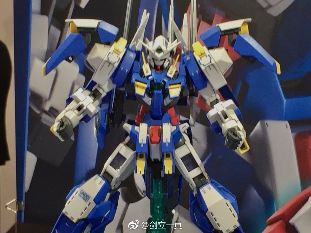 P-Bandai: MG 1/100 Gundam Avalanche Exia Dash Exhibited at the Shizuoka ...
