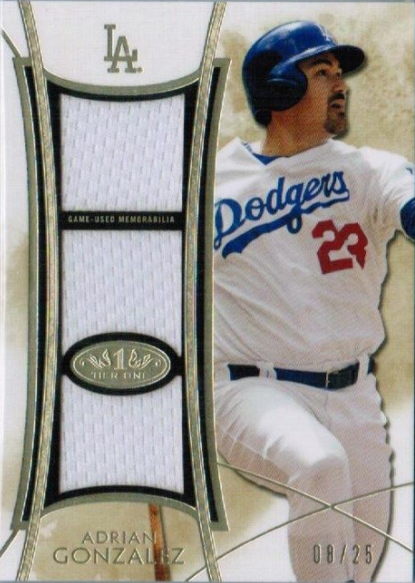 Dodgers Blue Heaven: 2014 Topps Tier One Baseball - The Dodger Bat Knob ...