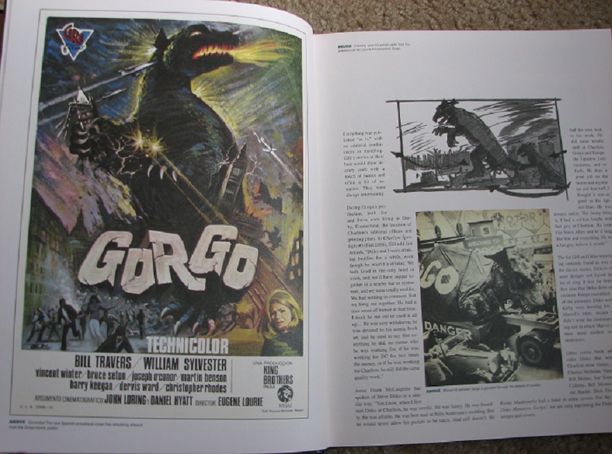 THE CHARLTON COMICS READING LIBRARY: BOOK REVIEW- DITKO MONSTERS:GORGO ...