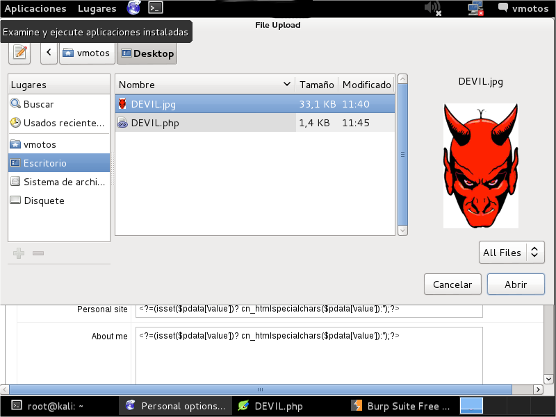 Ejemplo Práctico De Cómo Subir Una Shell Weevely A Un Servidor Web Vulnerable Cutenews
