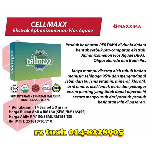CELLMAXX UNIQUE SUPERFOOD - Rz Tuah Ent