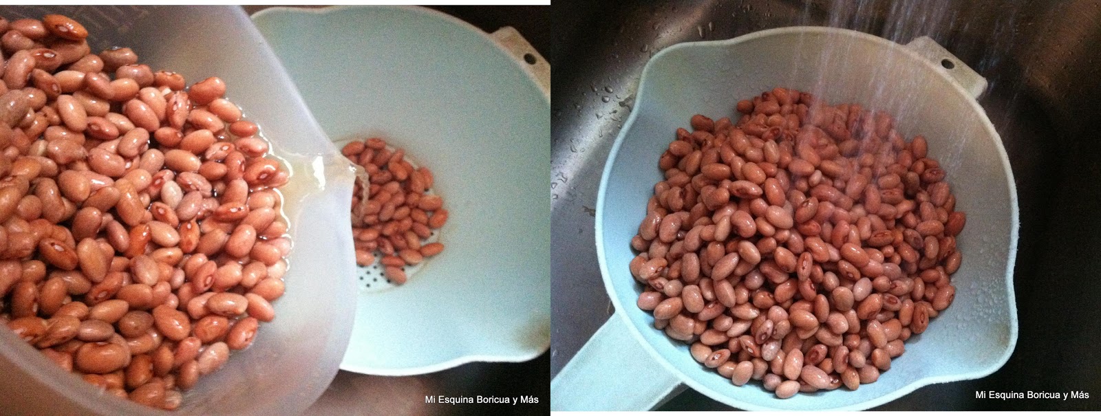 Mi Esquina Boricua y Más: Habichuelas Rosadas Guisadas (secas)