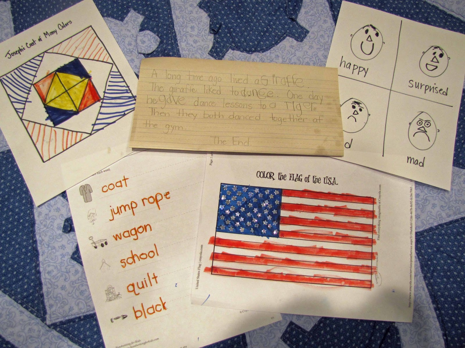 Five in a Row "The Rag Coat" Unit Study | School Time Snippets