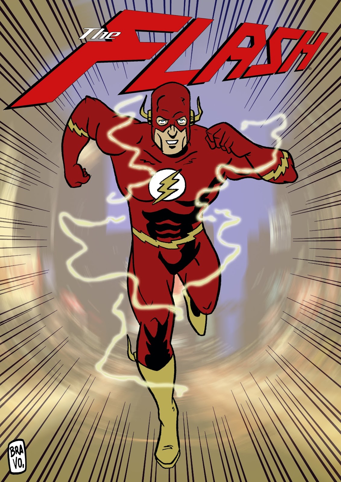 Jesús Bravo. Cómic + Ilustración: The Flash