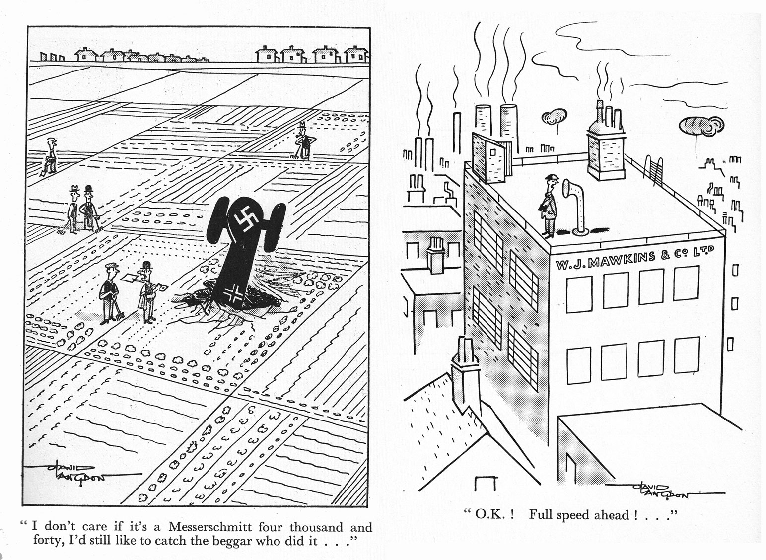 Progress is fine, but it's gone on for too long.: Blitz Humour