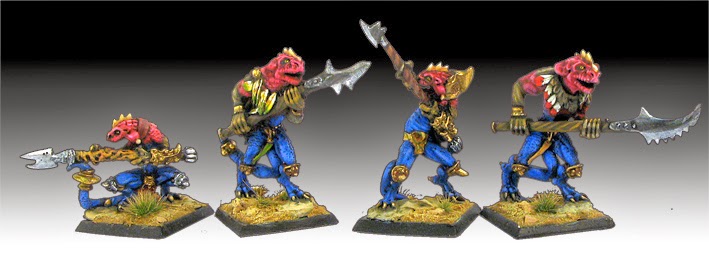 Wargame News and Terrain: Mirliton: New Lizardmen Miniatures Released