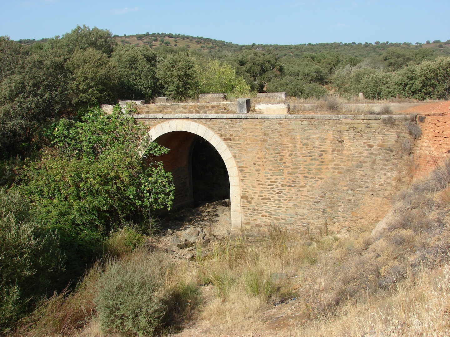 Las carreteras de Extremadura: El puente de "La Chunga"