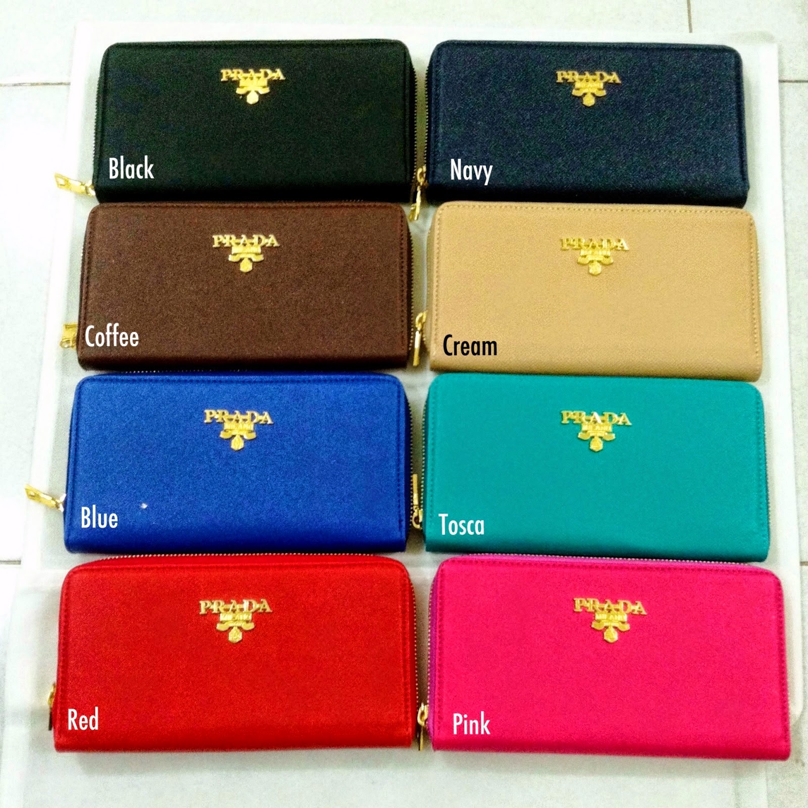 Sarae Butik: Dompet Zipper Prada