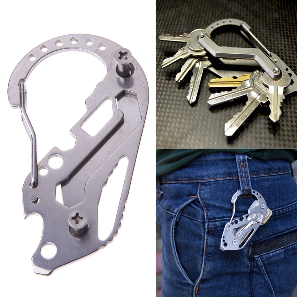 EDC SURVIVE: KeyBiner Carabiner Multi-Tool (2 вида)