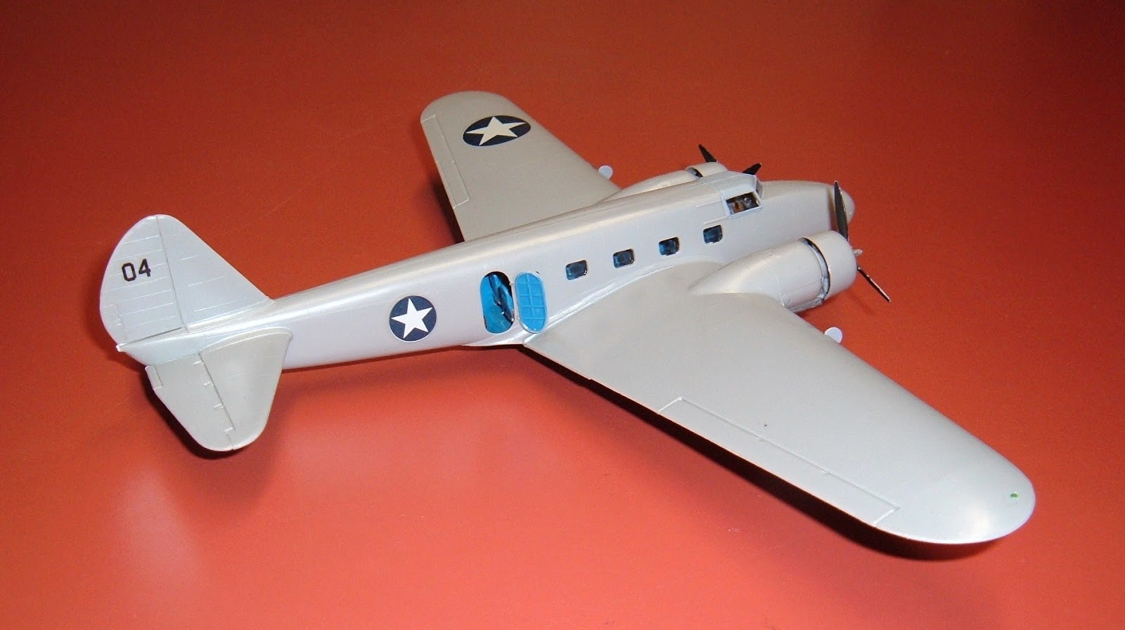 Model Airplane Memories: Williams Bros. 1/72 Boeing 247D (USAAC C-73)