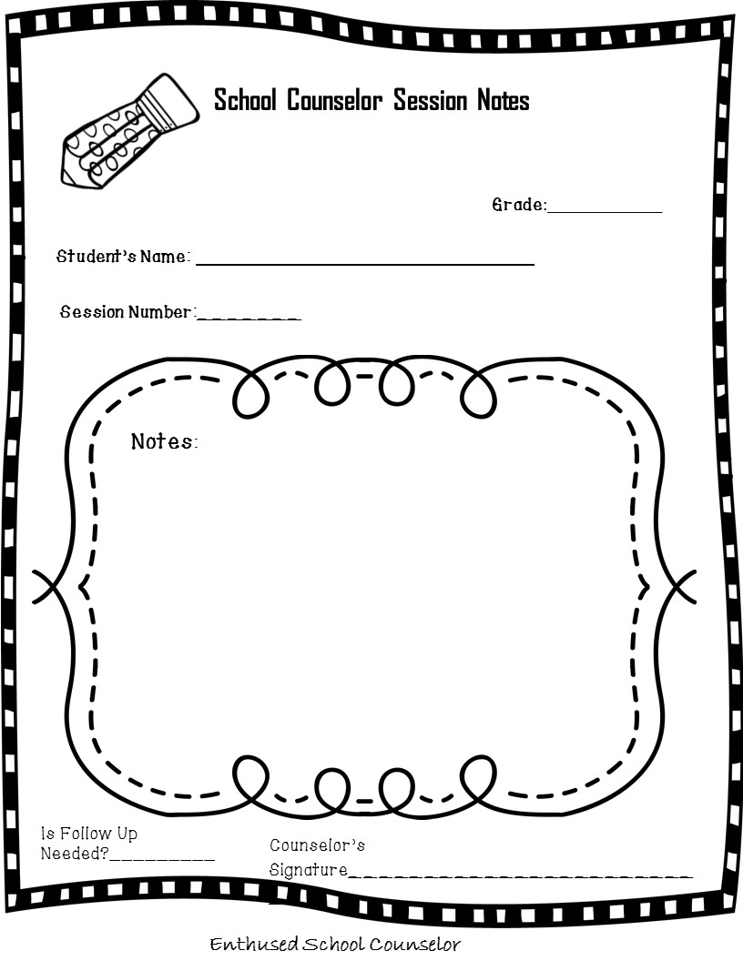 The Enthused School Counselor: New School Counselor Organization Tips ...