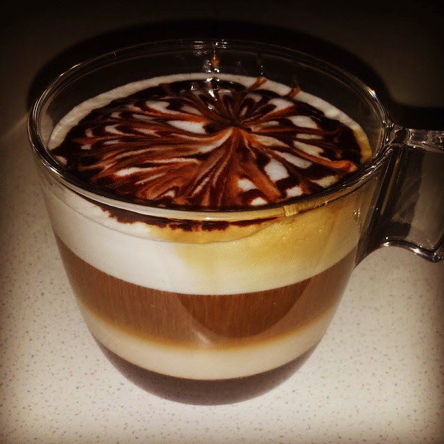 I Freaking Love Coffee: Layering a latte macchiato or a mocha