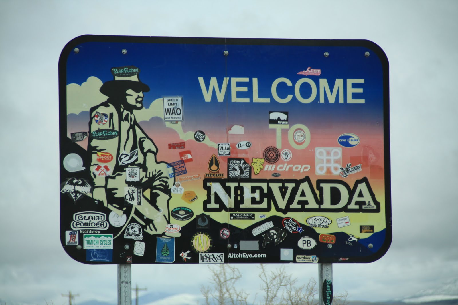My Scenic Byway: Signs on the Byway (Nevada)