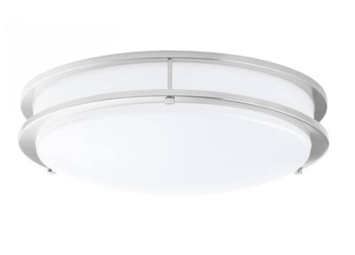 LED Double Ring 15in. Flush Mount – 19 Watt – Dimmable - LEDMyPlace