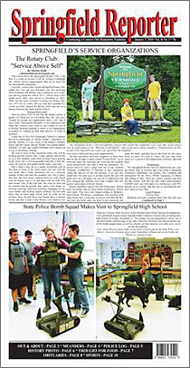 Springfield Vermont News: Springfield Reporter