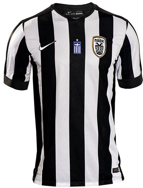 Nike PAOK 14-15 Kits Released - Footy Headlines