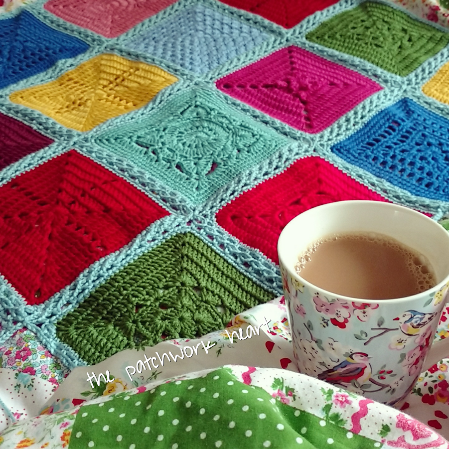 The Patchwork Heart: The Crochet Patchwork Blanket