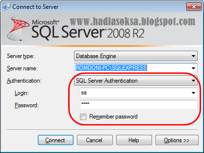 Cara Mengaktifkan User sa Pada Database SQL Server dan Mengatasi Error ...