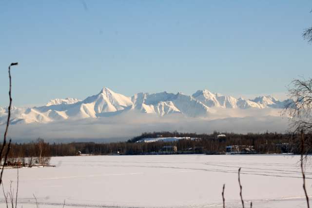 Sunhusky's Alaska: And more snow....and Wasilla Lake