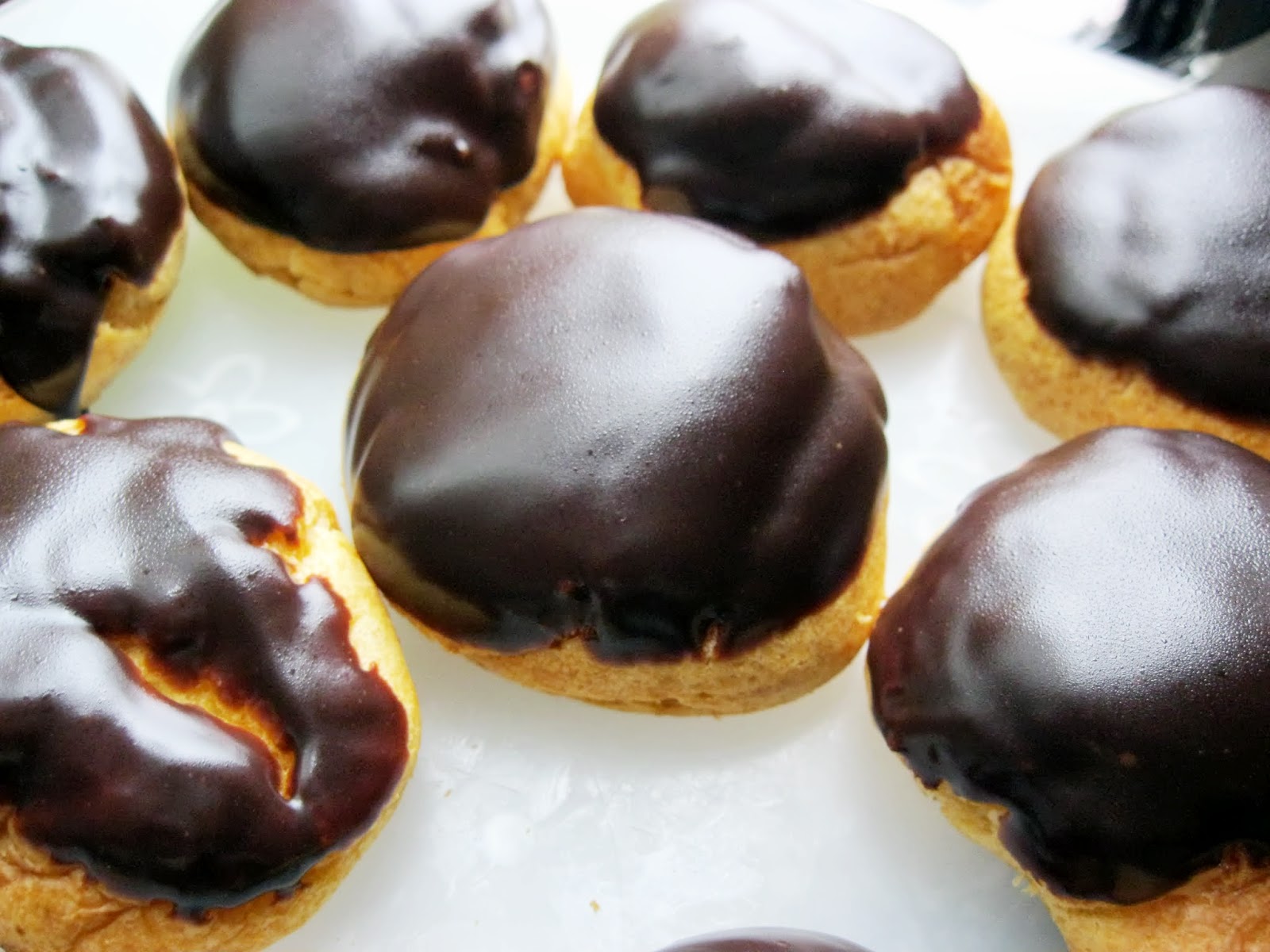 Simple Home Baked Soft Choux Pastry Eclairs