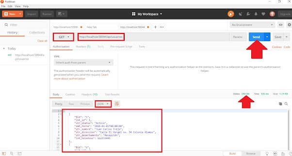 Api Rest : Creación de un Api Rest CRUD en C# - Parte 1