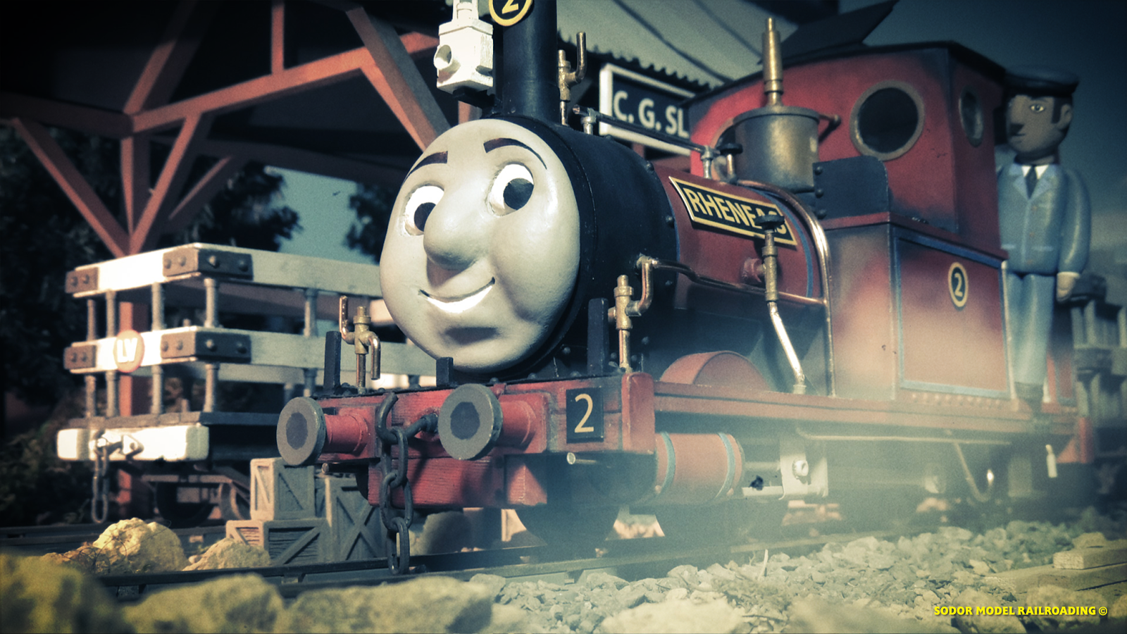 SodorModelRailroading: Scratch-Building Rheneas | 16mm Scale