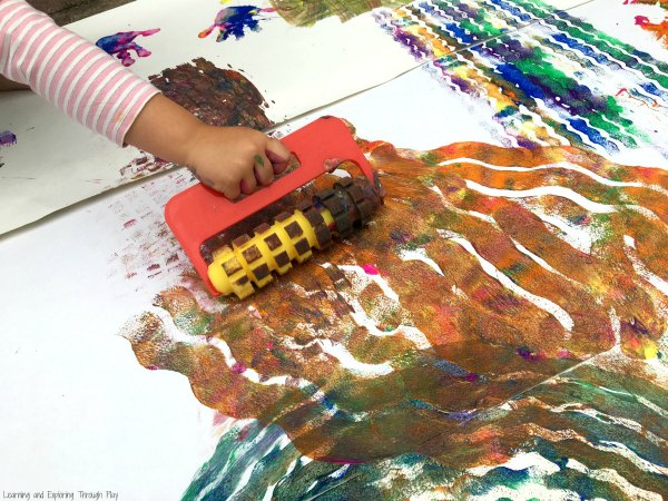 Learning and Exploring Through Play: Outdoor Gross Motor Art