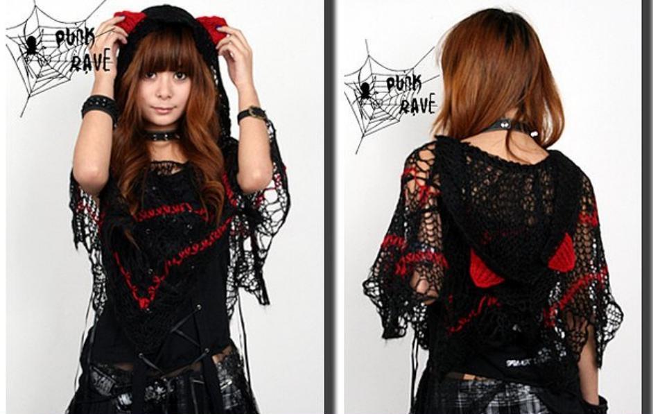 ROCK PASIÓN Y ESTILO: Crochet Rock Punk goth