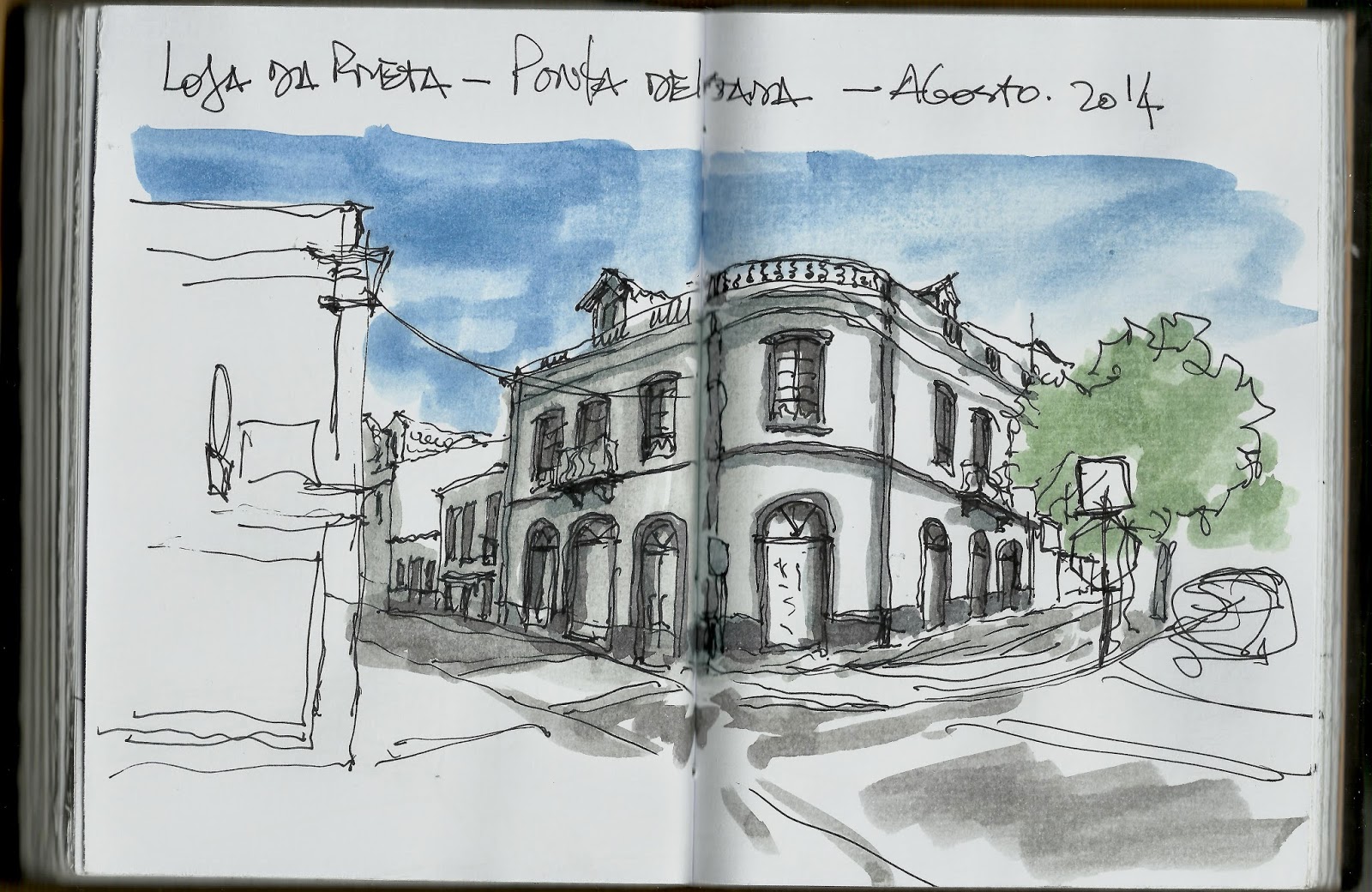 ...desenhos daqui e dali...: loja da preta - ponta delgada